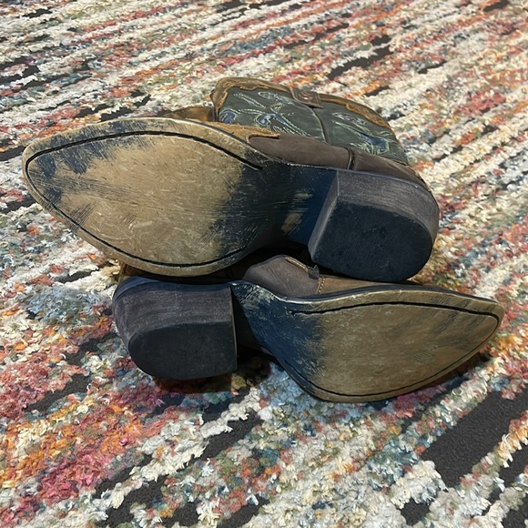 Dan Post | Shoes | Dan Post Blue Bird Floral Cowgirl Boots | Poshmark